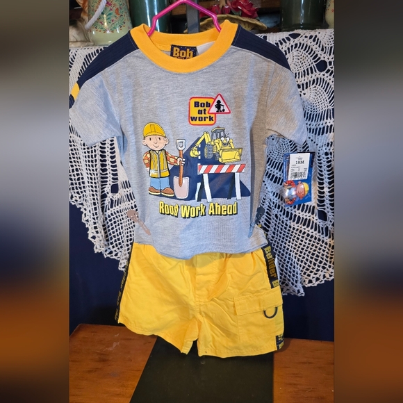 Bob The Builder | Matching Sets | Bob The Builder Kids Gray And Yellow ...